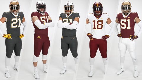 Minnesota Gophers unveil new football jerseys for 2018