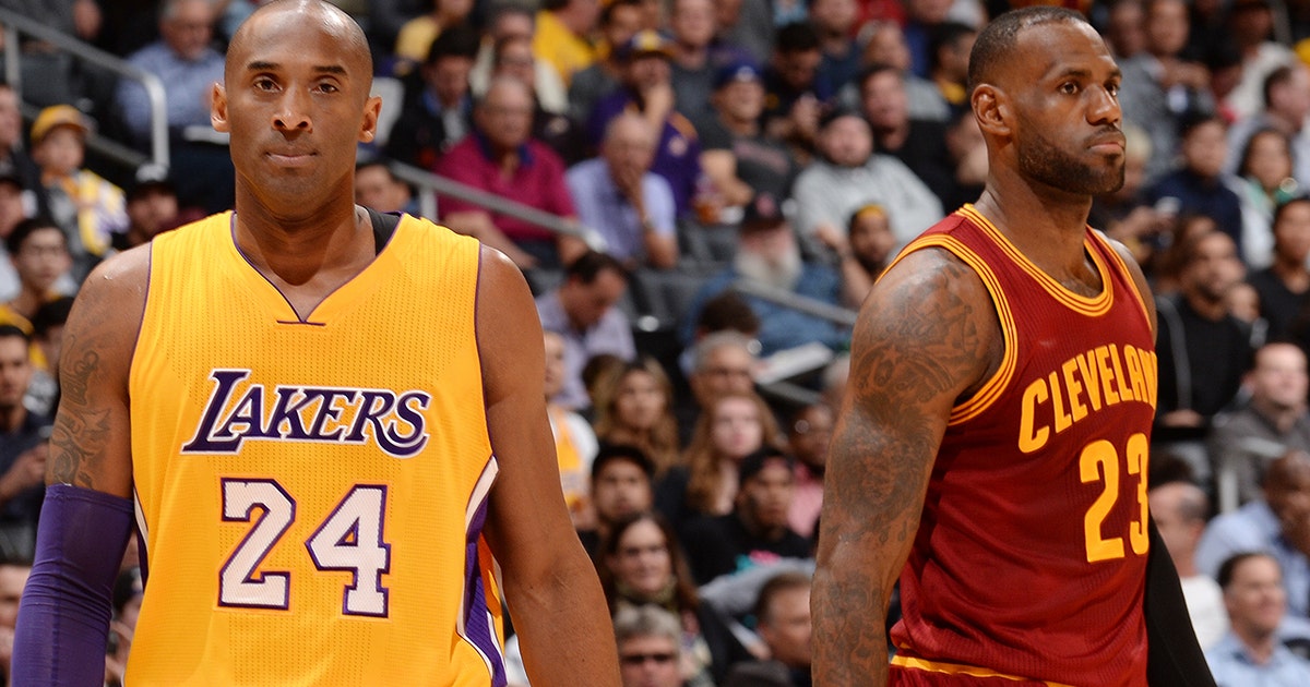 Kobe and LeBron were about the same height...