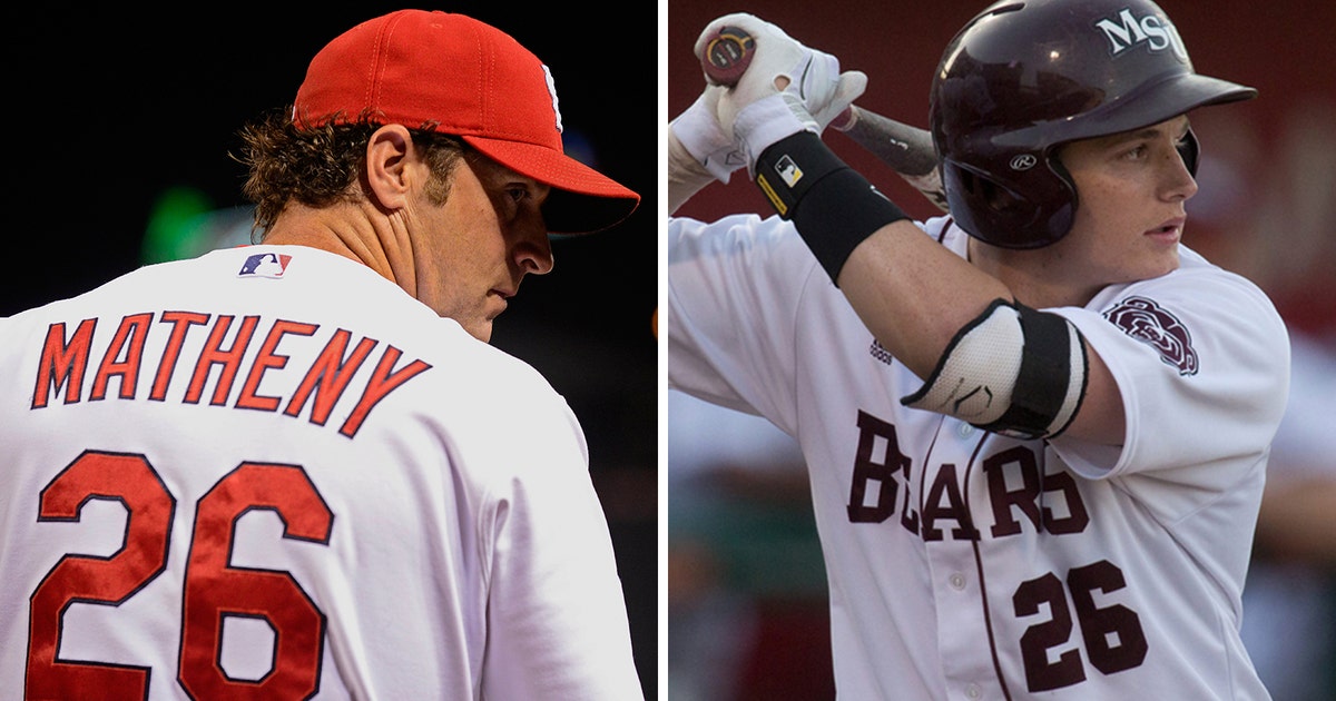 Cardinals' Matheny offers son Tate advice before NCAA Tournament game ...