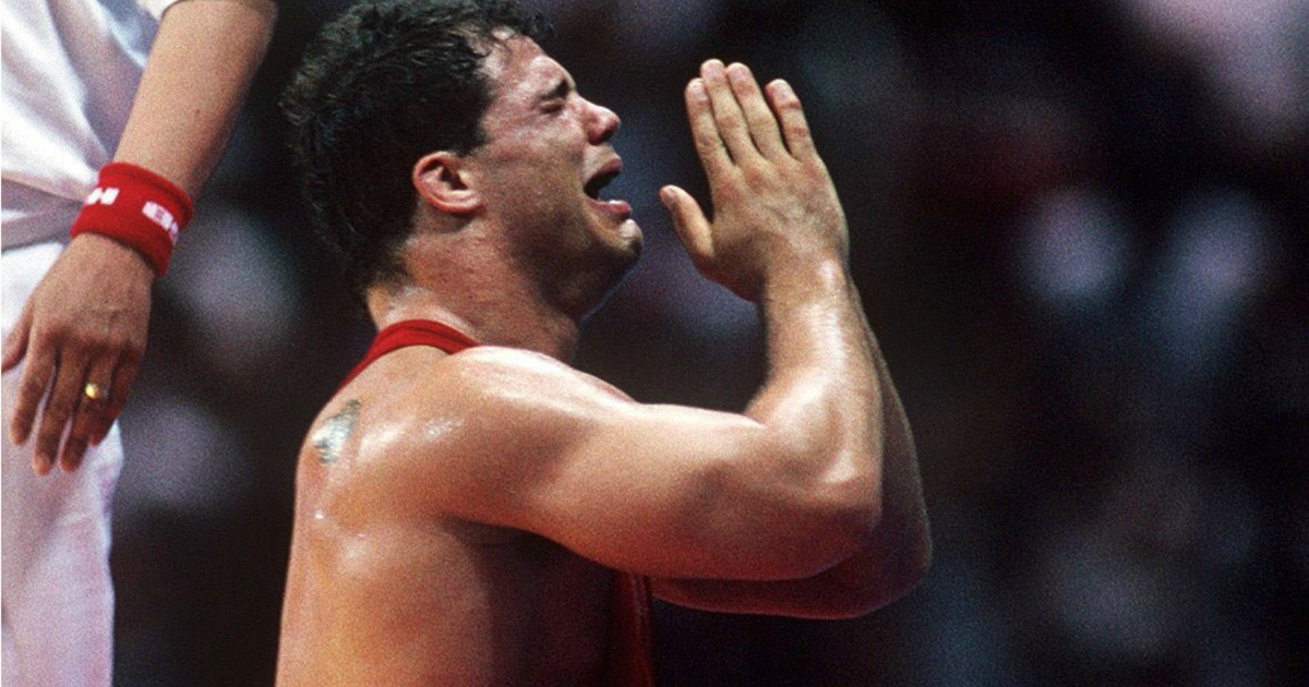 Pro wrestling legend Kurt Angle reflects on winning Olympic gold 20 ...