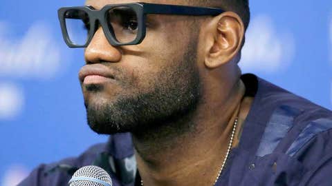 Cheers & tears — LeBron's NBA Finals faces through the years | FOX Sports