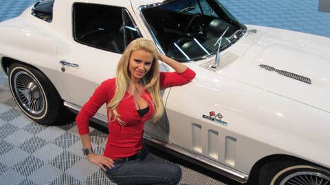 It's really her: Barrett-Jackson beauty April Rose rockin' Scottsdale ...