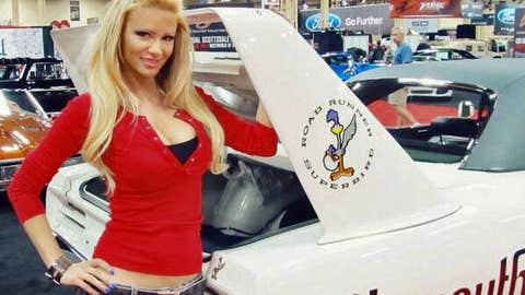 It's really her: Barrett-Jackson beauty April Rose rockin' Scottsdale ...
