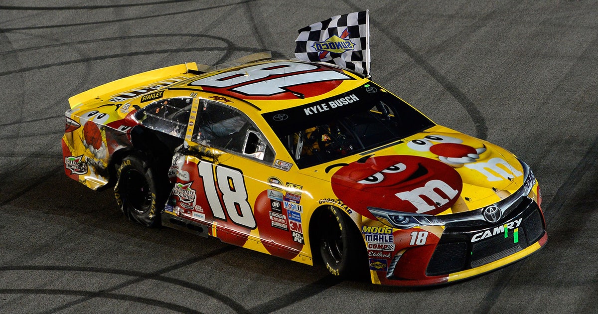 Nascar Kyle Busch Flags